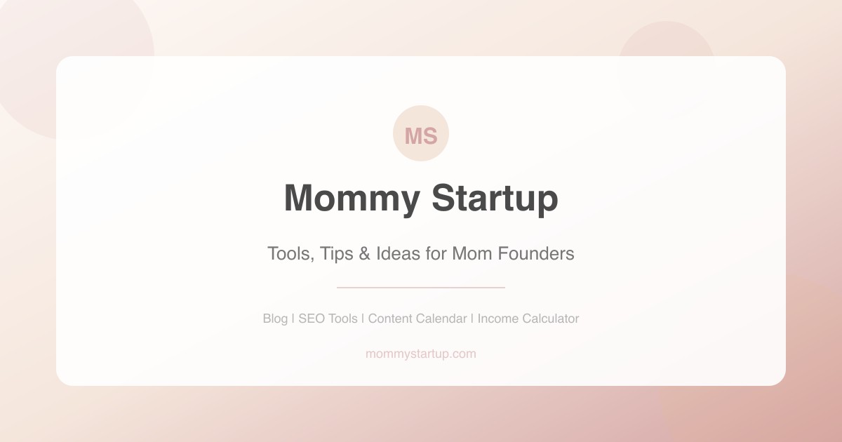 Meal Prep Planner | Mommy Startup